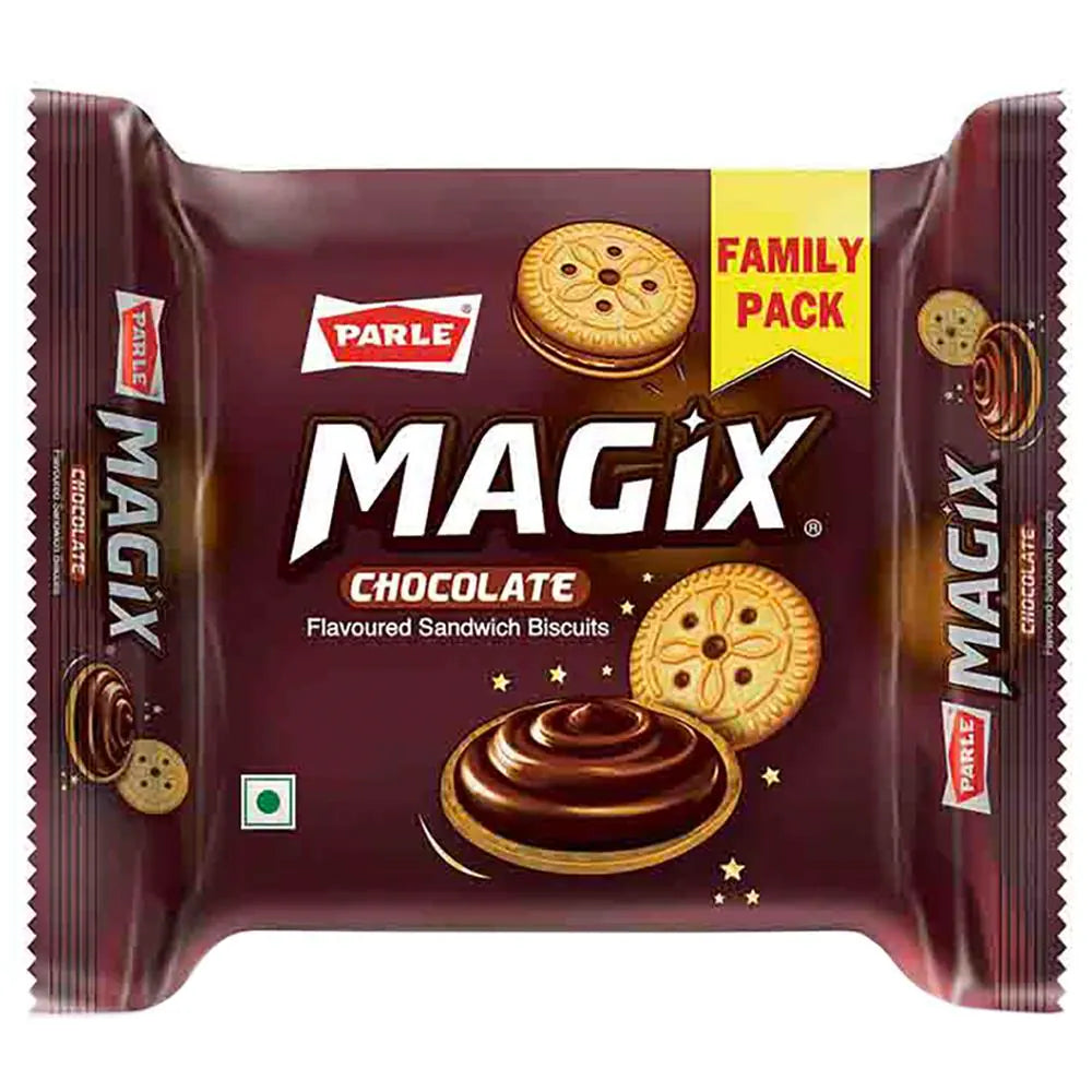 Parle Magix Chocolate Sandwich Biscuits – Swadesh Square